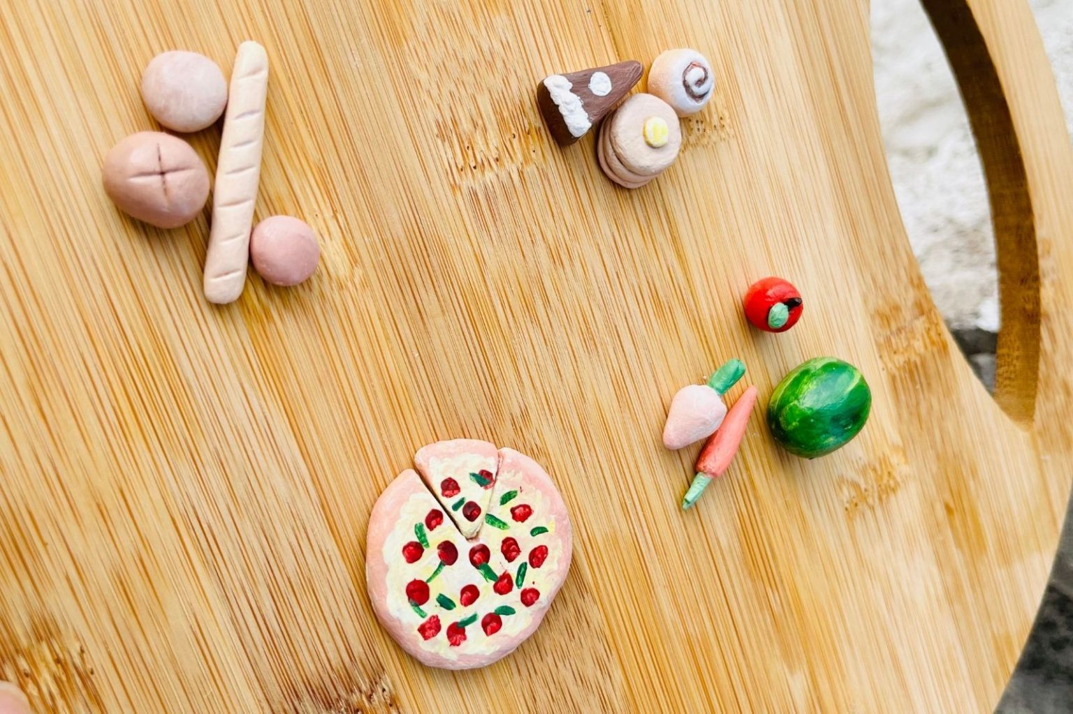 How to Make Mini Clay Food from Air Dry Clay! | Art Life Today